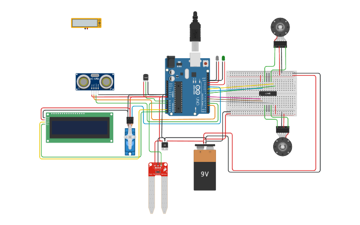 Circuit design Copy of 1 - Tinkercad