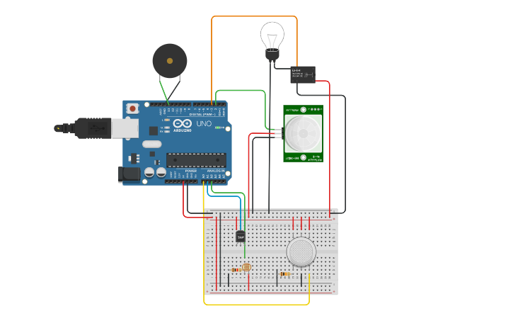 Circuit Design Smart Home Tinkercad