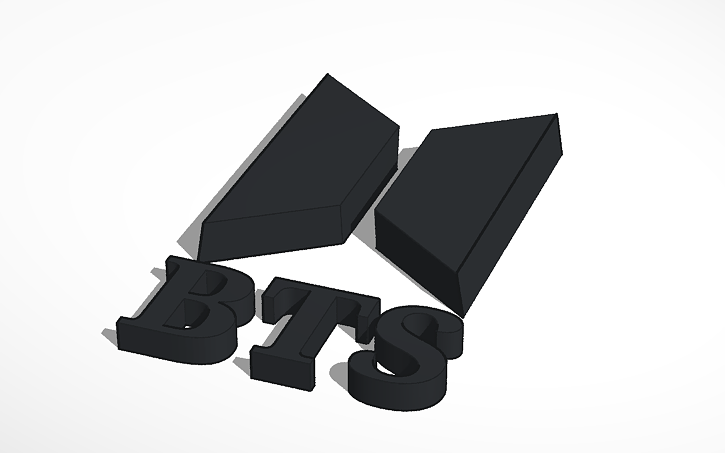 3D design BTS - Tinkercad