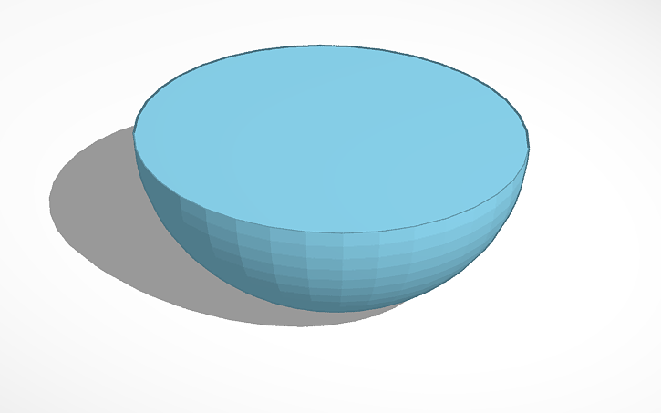 3D design bol - Tinkercad