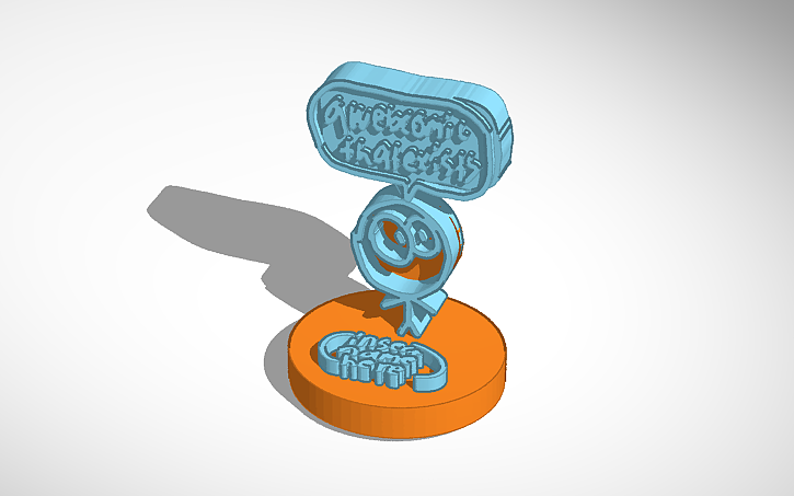 3d Design Insert Name Here Amiibo Tinkercad
