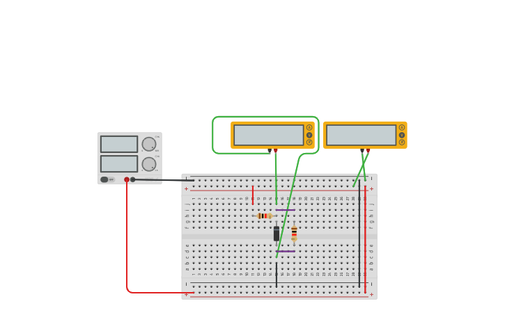 Circuit design voltage regulator - Tinkercad