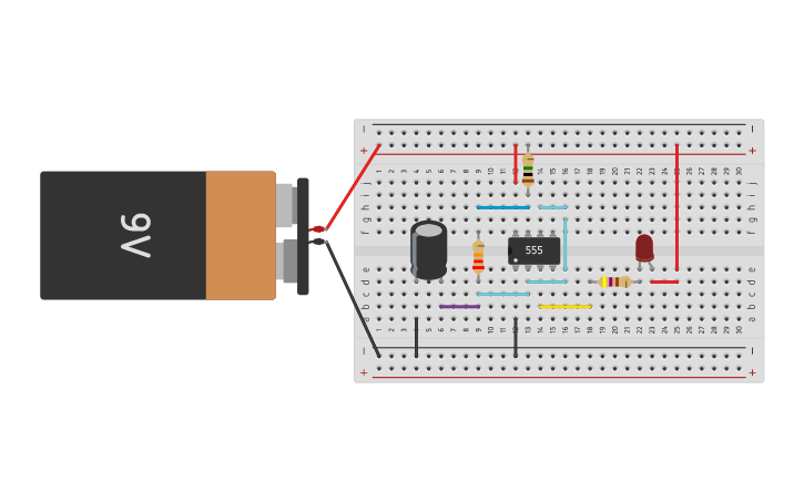Circuit design Firefly - Tinkercad