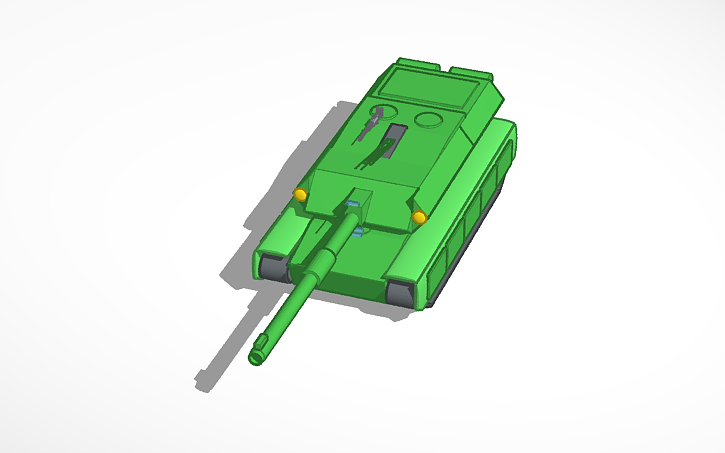 3D design Titan Main Battle Tank | Tinkercad