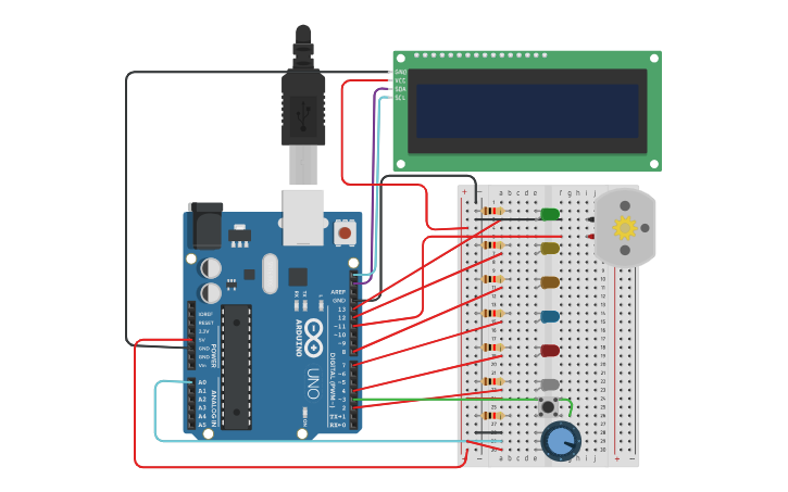 Circuit Design Midterm Tinkercad