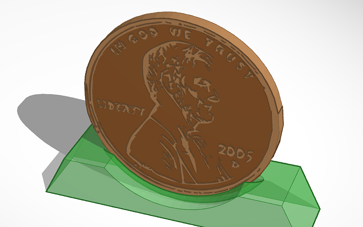 3D design Challenge Coin Holder | Tinkercad