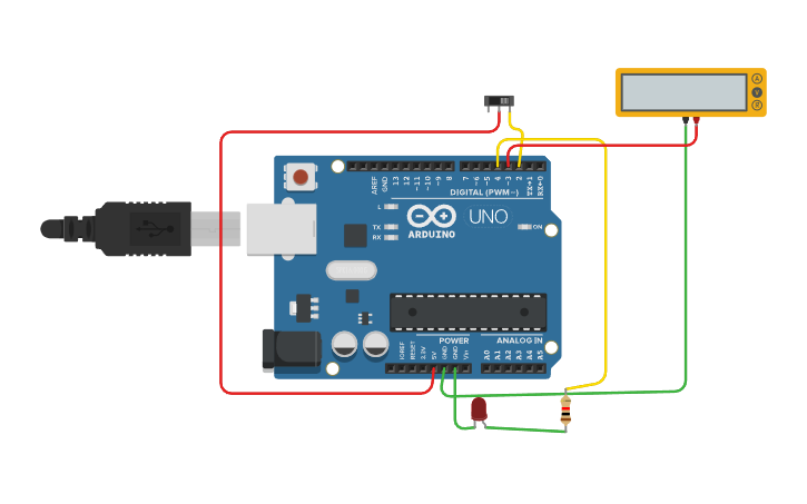 Circuit design EJERCICIO 2 - Tinkercad
