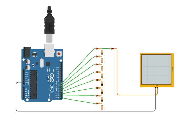 Circuit Design Dac R 2r Tinkercad