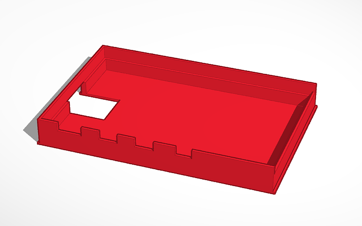 3D design OctoPI - Raspberry PI 4 bottom case | Tinkercad