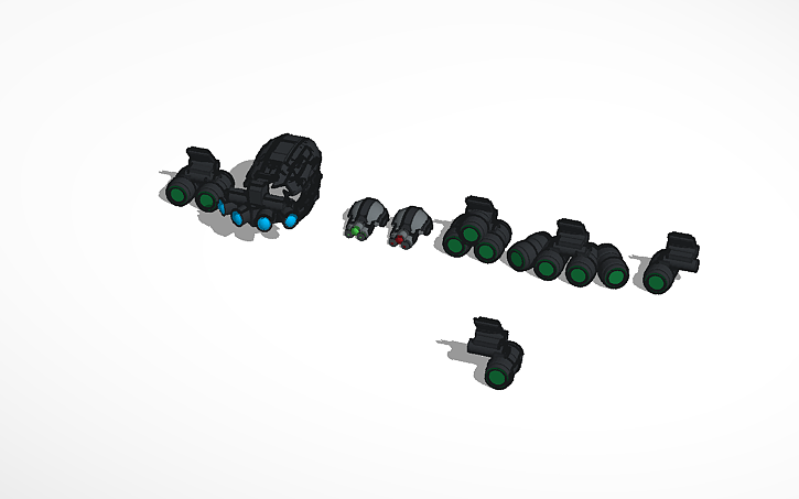 3D design night vision goggle - Tinkercad