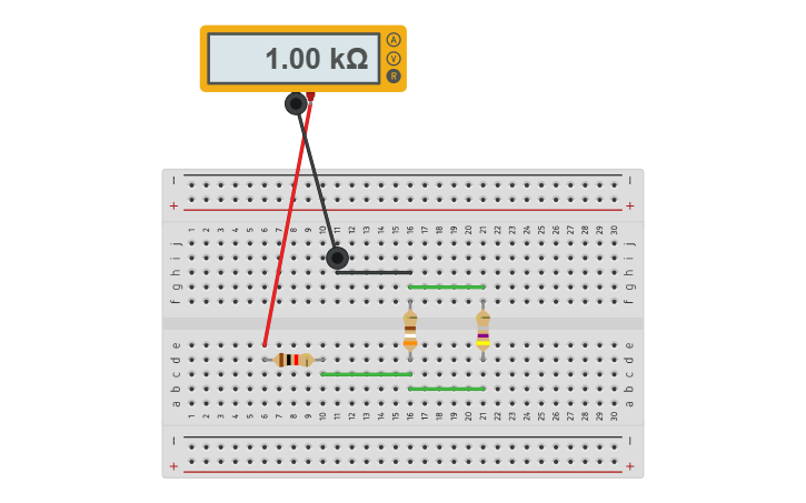 Circuit Design Series Parallel Resistance Tinkercad