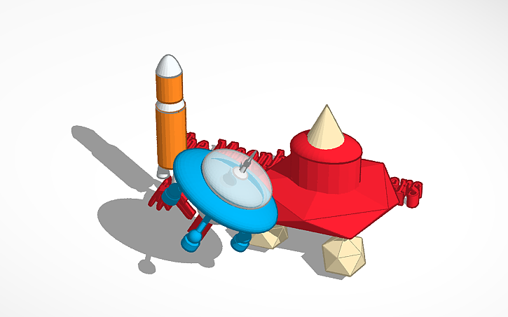 3D design The Moon Base Creators | Tinkercad
