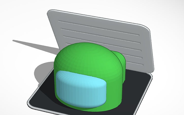 3D design Among Us Imposter Venting - Tinkercad