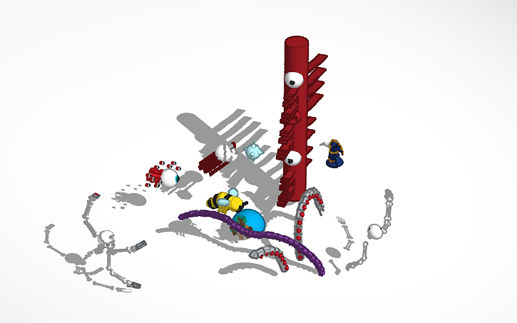 3D design boss fight - Tinkercad