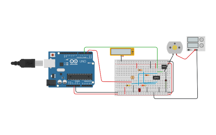 Circuit design Arduino Op Amp Circuit (Doesn'r Really Work that Well ...