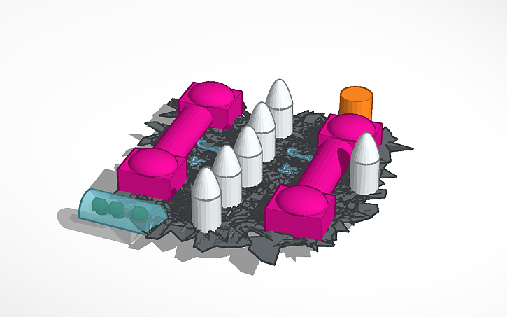 3D design Moon camp 3001 | Tinkercad