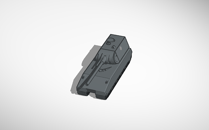 3D design Panzer Maus VII - Tinkercad