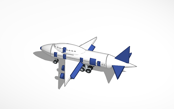 3D design Boeing 747sp | Tinkercad