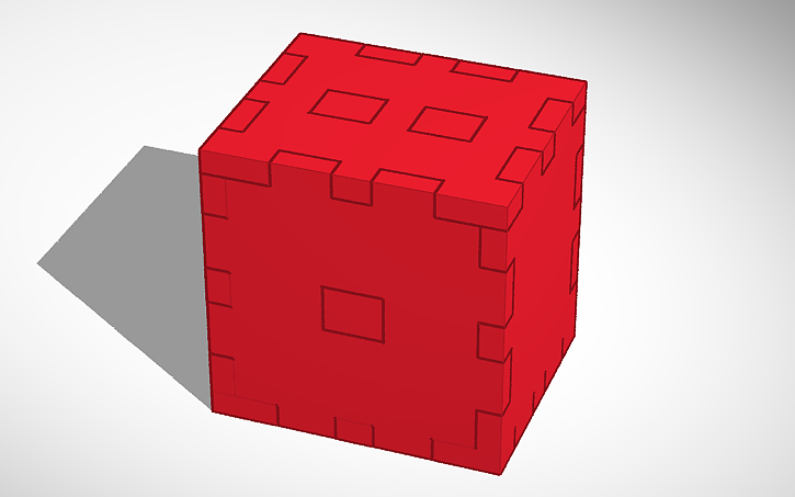 3D design Box Puzzle - Tinkercad