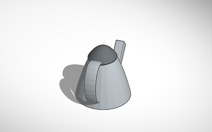 3D design Kettle - Tinkercad