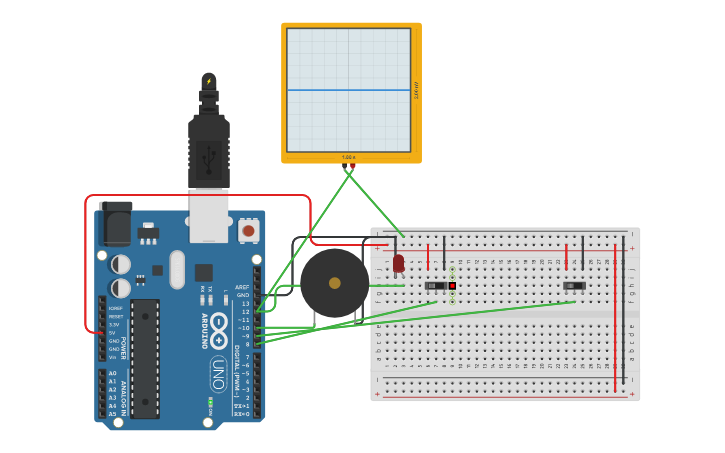 Circuit design EMBEDDED C | Tinkercad