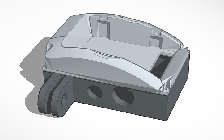 3D design Dock Station Rapidfire/True-D GoPro Mount | Tinkercad