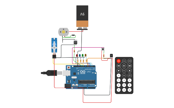 Circuit Design Ir Sensor Tinkercad 