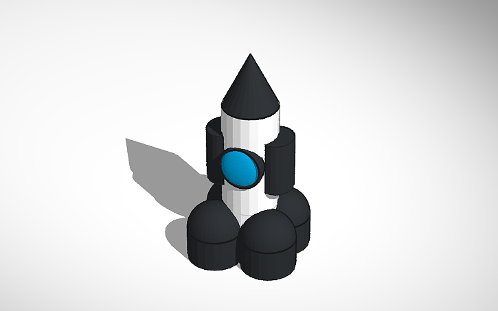 3D design Rakieta KtosJakis - Tinkercad