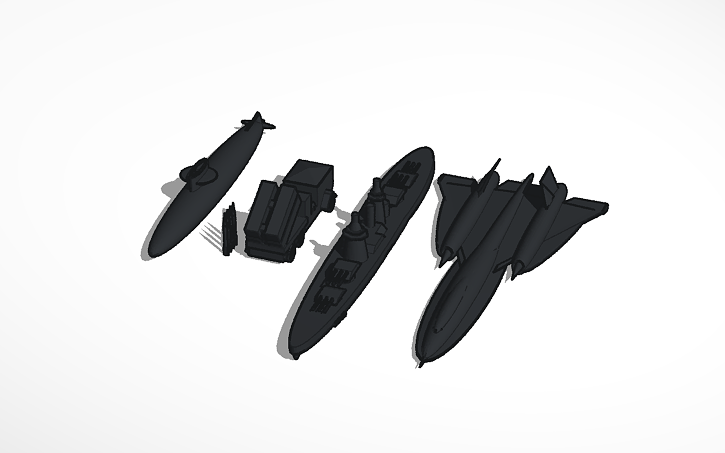 3D design Military mashup | Tinkercad