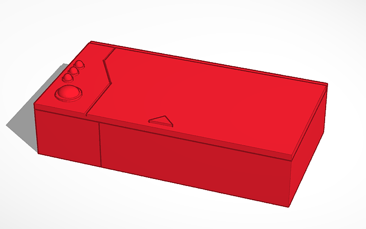 3D design Pokemon Card Box - Tinkercad