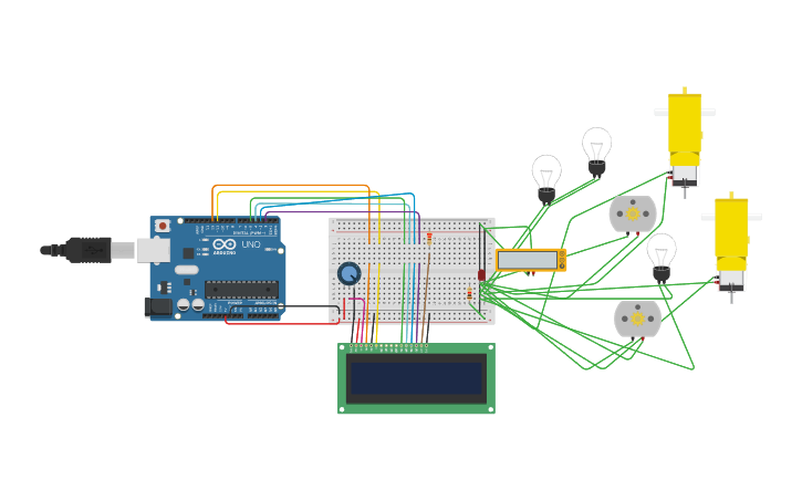 Circuit Design Energy Meter Tinkercad