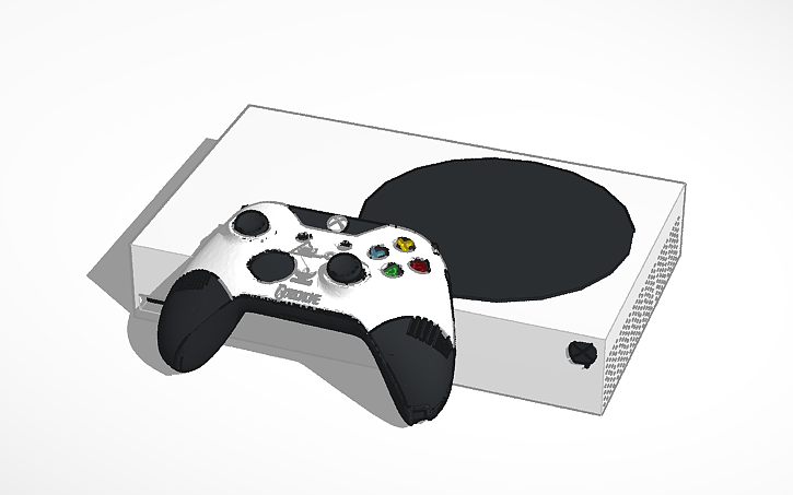 3D design Xbox Series S - Tinkercad