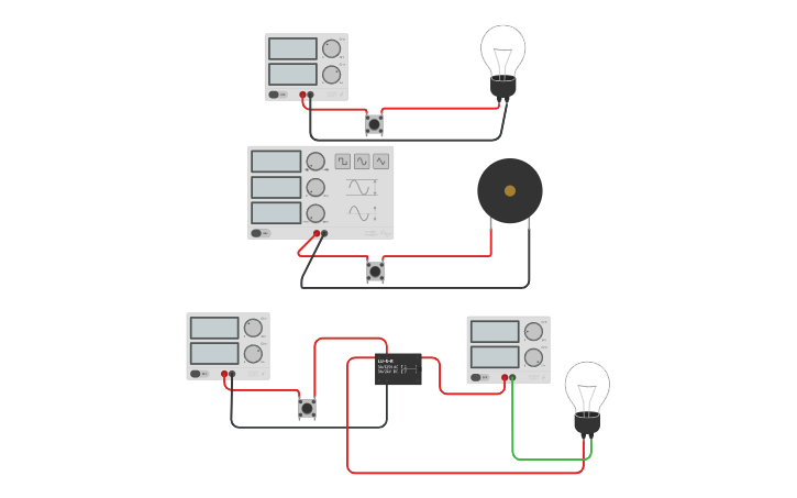 Circuit design PRACTICA 1 TELEGRAFO BASICO | Tinkercad
