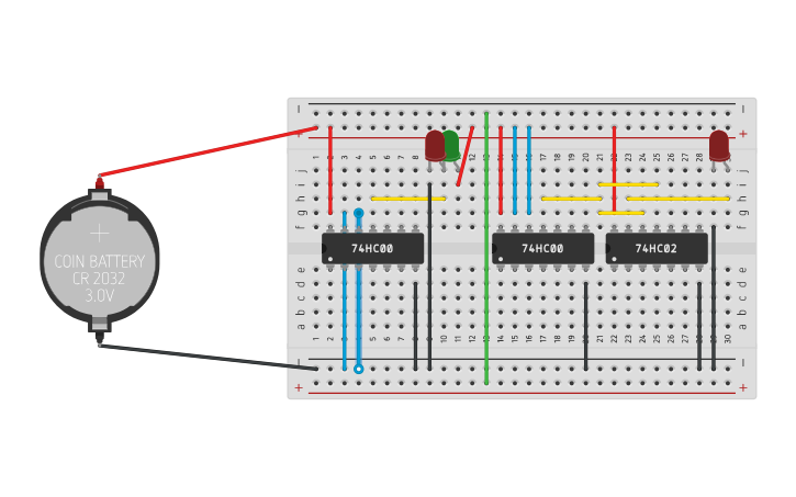 Circuit Design And Usando Porta Nand Ou Nand Nor Tinkercad