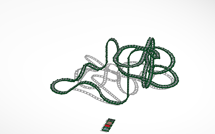 3d Design Roller Coaster Tinkercad