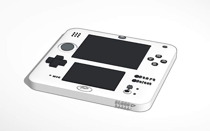 3D design Model of 2ds | Tinkercad