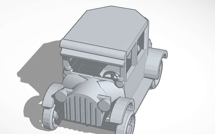 3D design Model T Model - Tinkercad