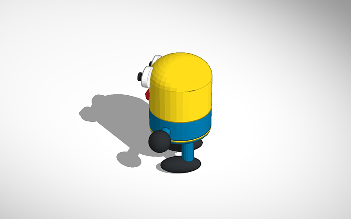 3D design minion | Tinkercad
