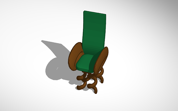 3D design Chair - Tinkercad