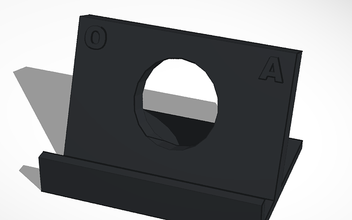 3D design pop-socket Charger - Tinkercad