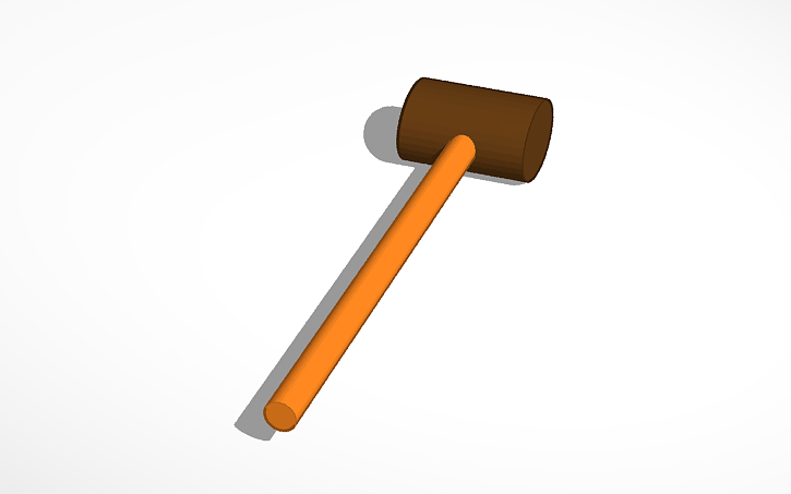 3D design Sledge Hammer - Tinkercad