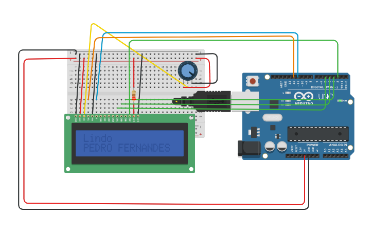 Circuit design PROGRAMA 1 - Tinkercad