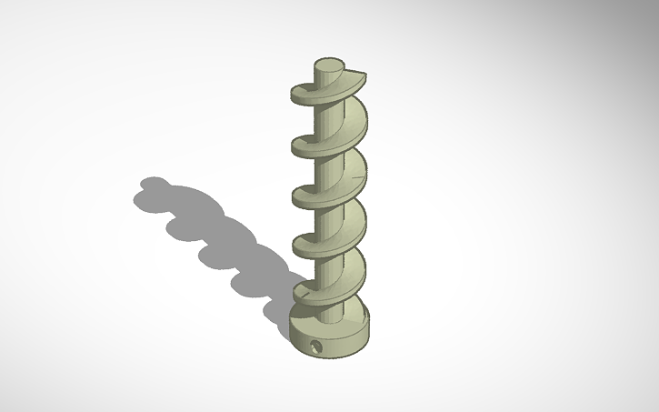 3D design Fish feeder part 3 - Tinkercad