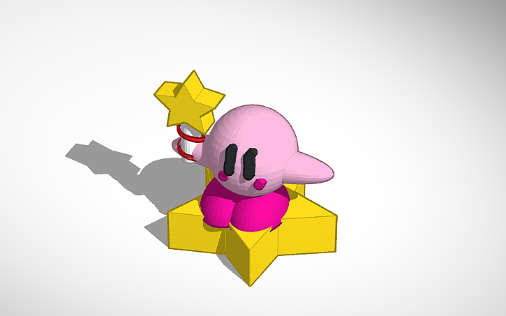 3D design Kirby - Tinkercad