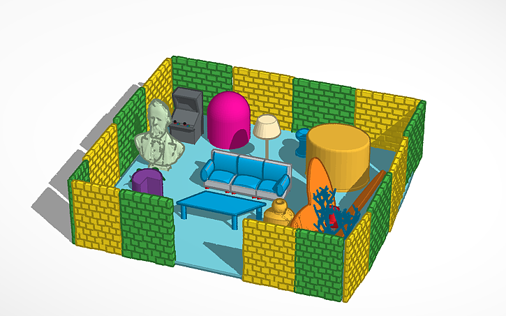 3D design My home design | Tinkercad