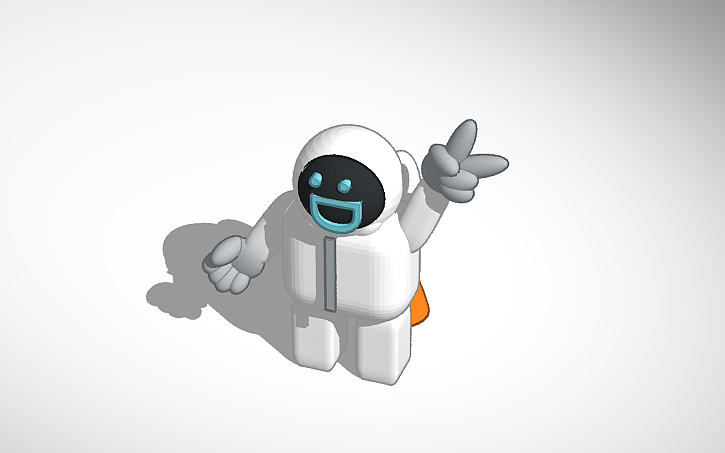 3D design astro bot 2.0 - Tinkercad