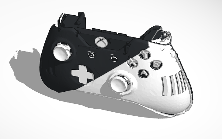 3d Design Xbox One Controller Custom Tinkercad