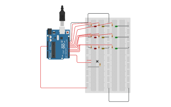 Circuit design switch case - Tinkercad