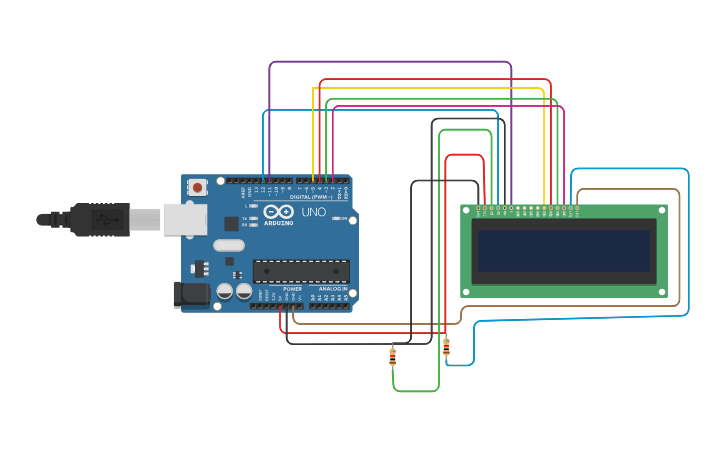 Circuit Design Project 2 Lcd For Arduino Tinkercad