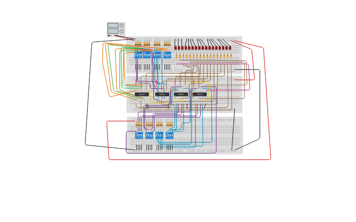 Circuit Design Sumador De 16 Bits Tinkercad